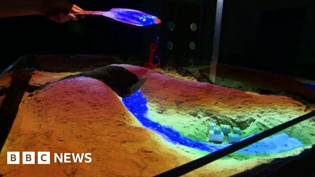 The work of a storm chaser - BBC News