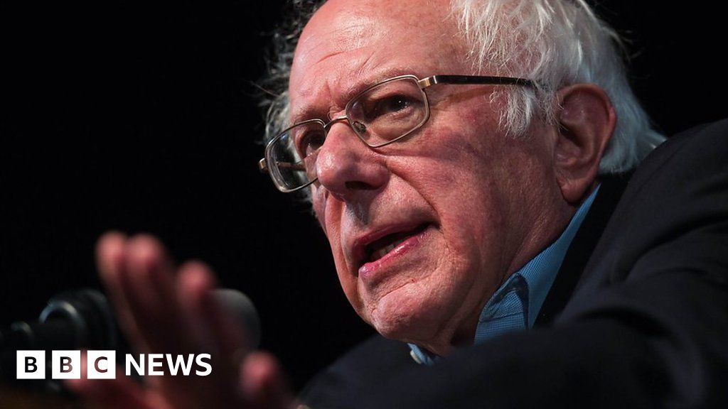 Sanders: 'We won't allow Trump to remove rights' - BBC News