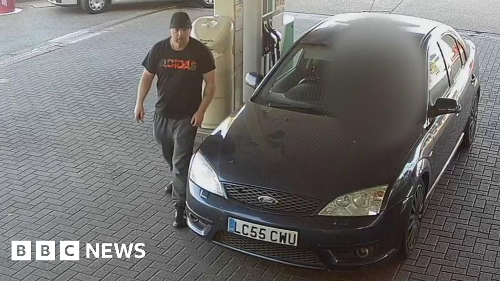 Joseph McCann: Rape accused filmed at petrol station with woman - BBC News