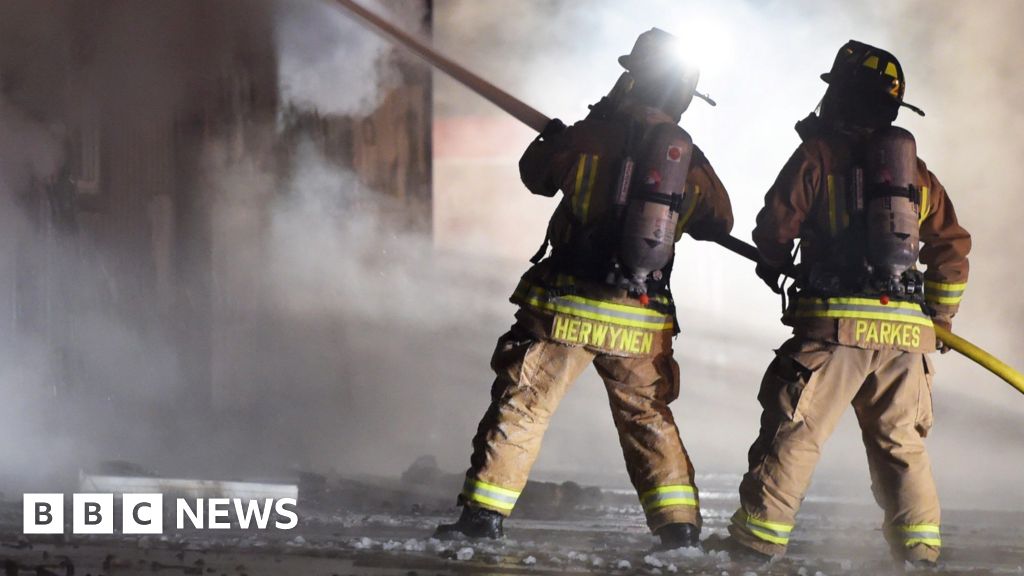 Forty-three horses die in Canada stable fire - BBC News