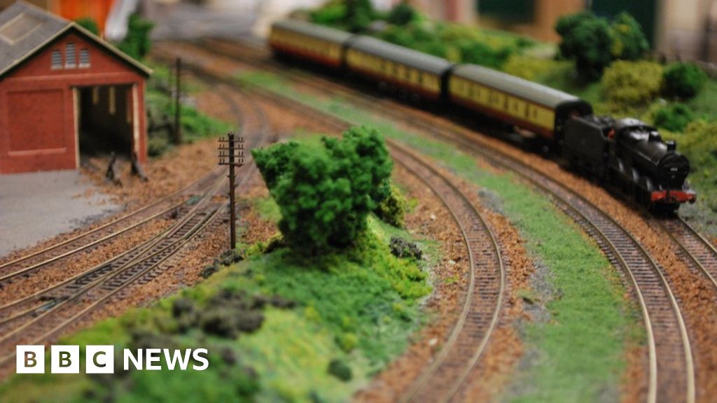The model railway hidden in a Belfast basement