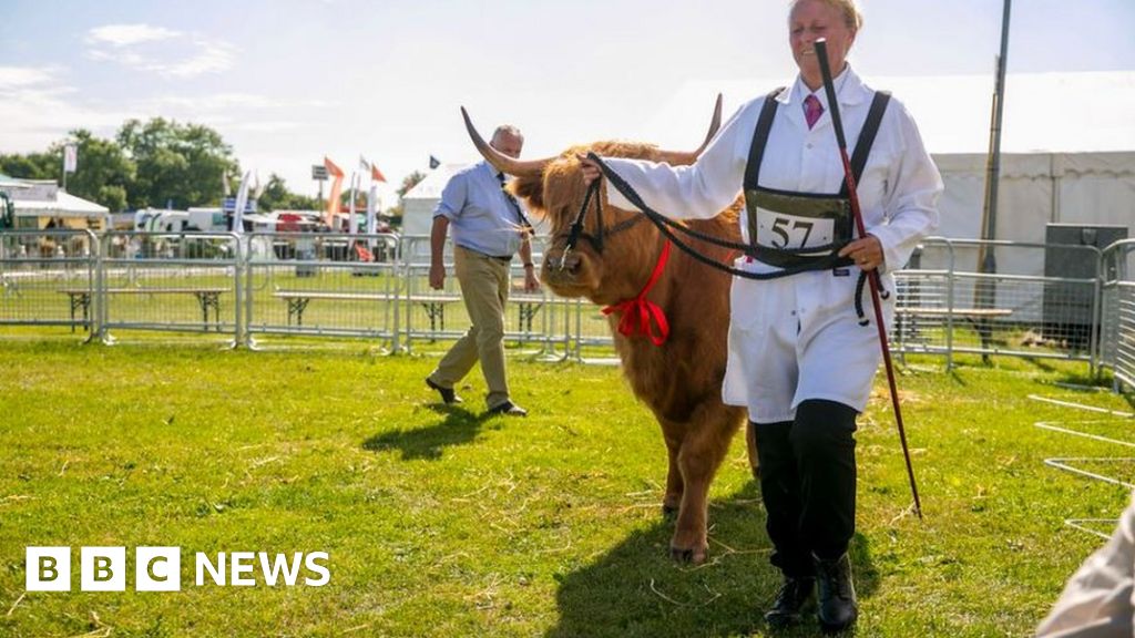 Kent County Show returns after three-year absence - BBC News