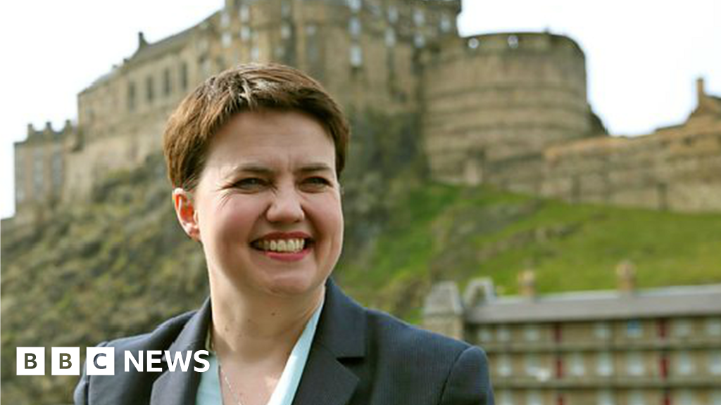 Tory leader Ruth Davidson named politician of the year - BBC News