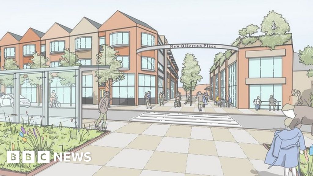 Ollerton: Regeneration plans for town centre revealed - BBC News