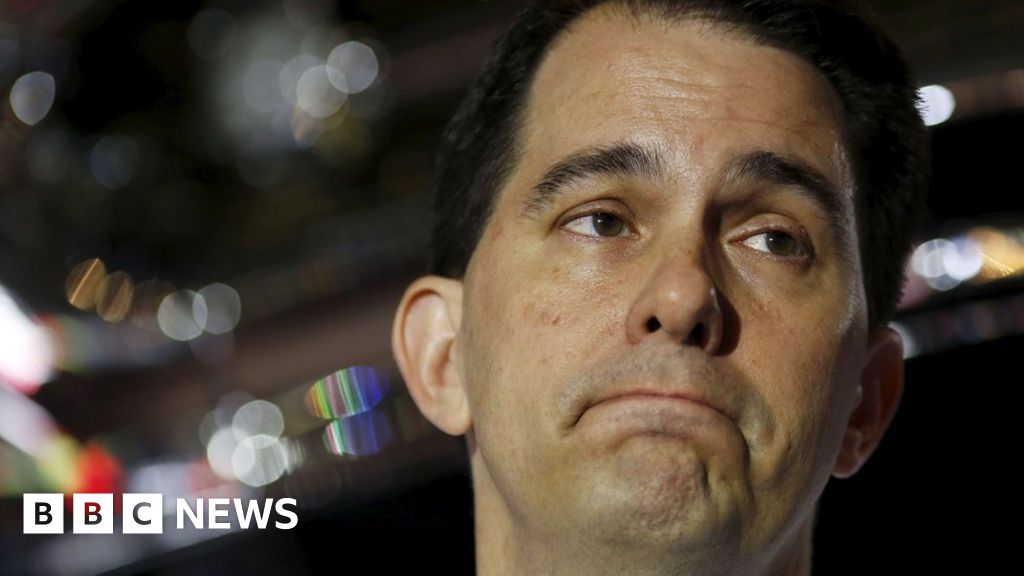 Scott Walker drops out of US 2016 presidential race - BBC News