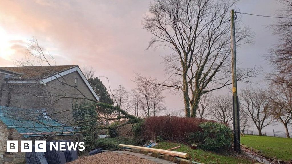 Hundreds of homes in Cumbria still without power after Storm Isha - BBC ...