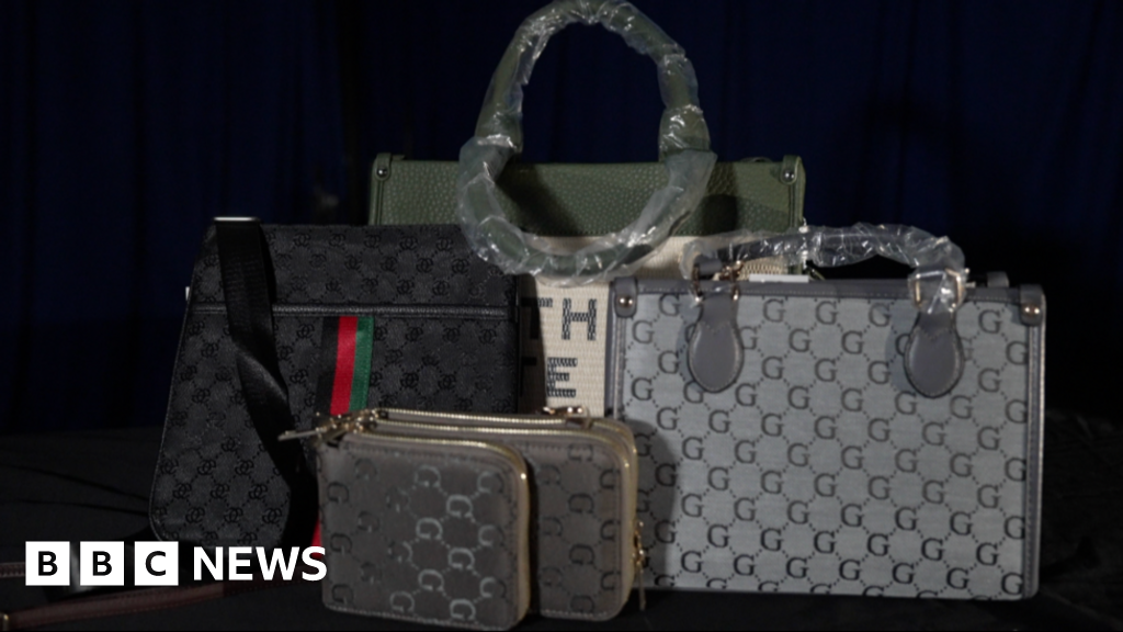 The fake designer handbags that are 'funding criminals'