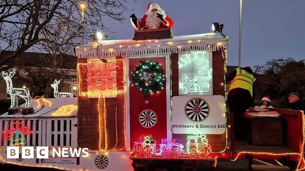 Whittlesey Santa float raising money for charities