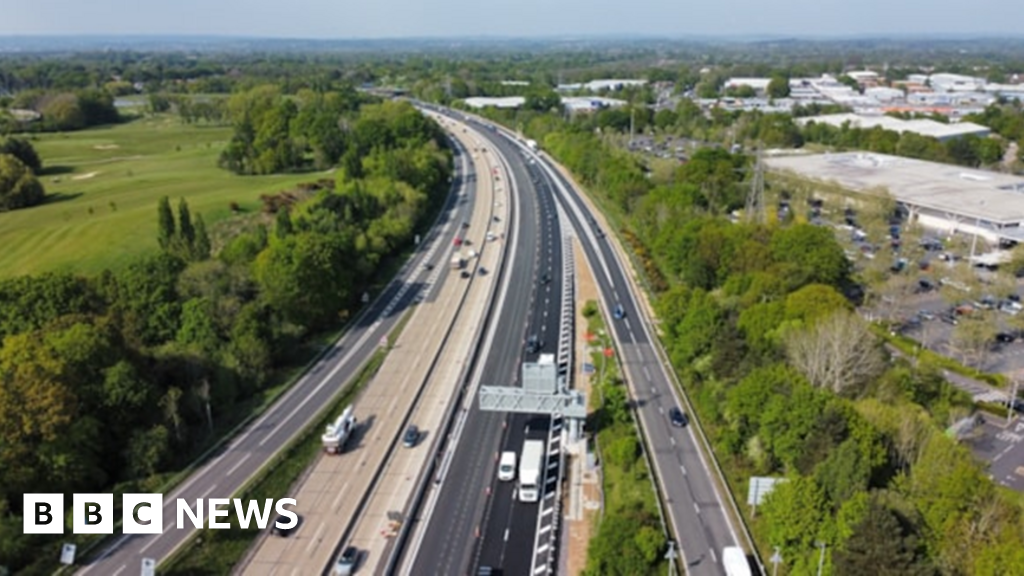 Drivers face motorway lane changes as roadworks continue