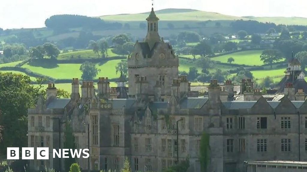 Denbigh: Arson-hit Victorian asylum's £107m revamp underway