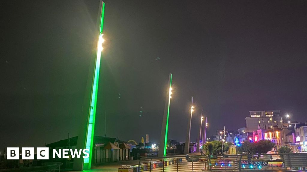 Essex buildings lit green for suicide prevention campaign