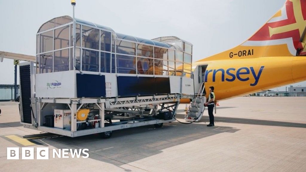 Step-free access ramps added to Aurigny flights at two airports