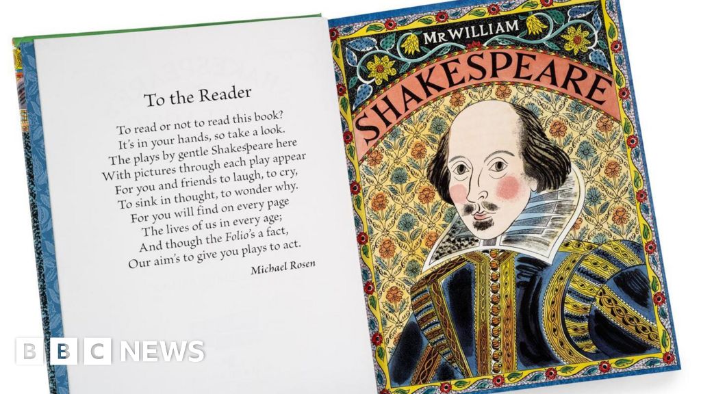 Children's edition of Shakespeare’s First Folio marks 400th anniversary ...