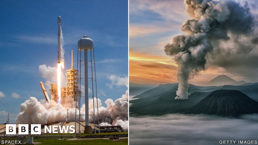 Rocket rumbles give volcanic insights - BBC News