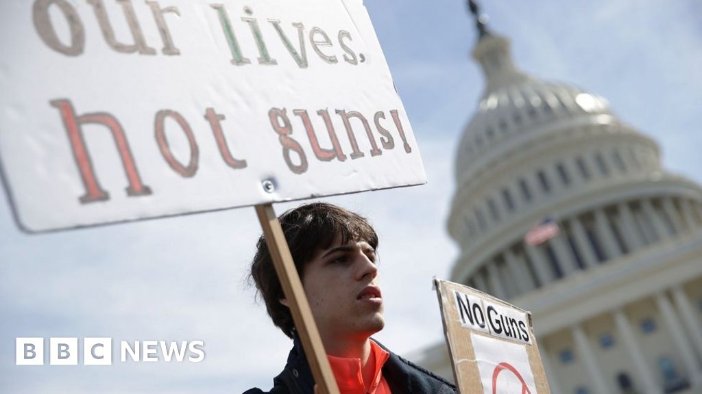 Gun control advocates 'disappointed' with President Biden - BBC News