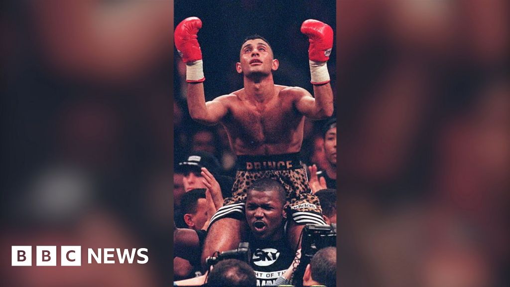 Giant: Amir El-Masry on playing boxing champion Prince Naseem - BBC News