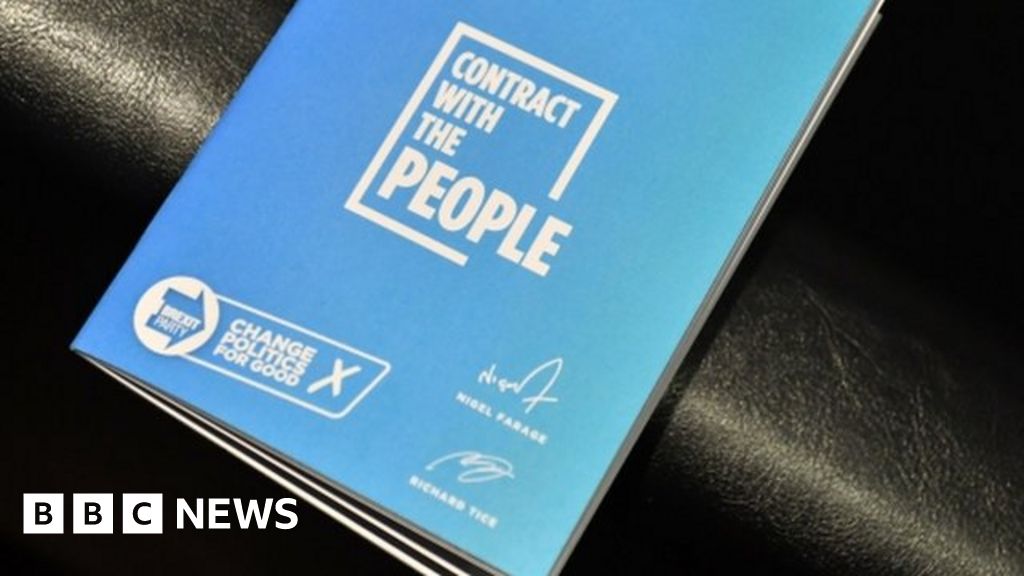 Brexit Party election policy launch - BBC News