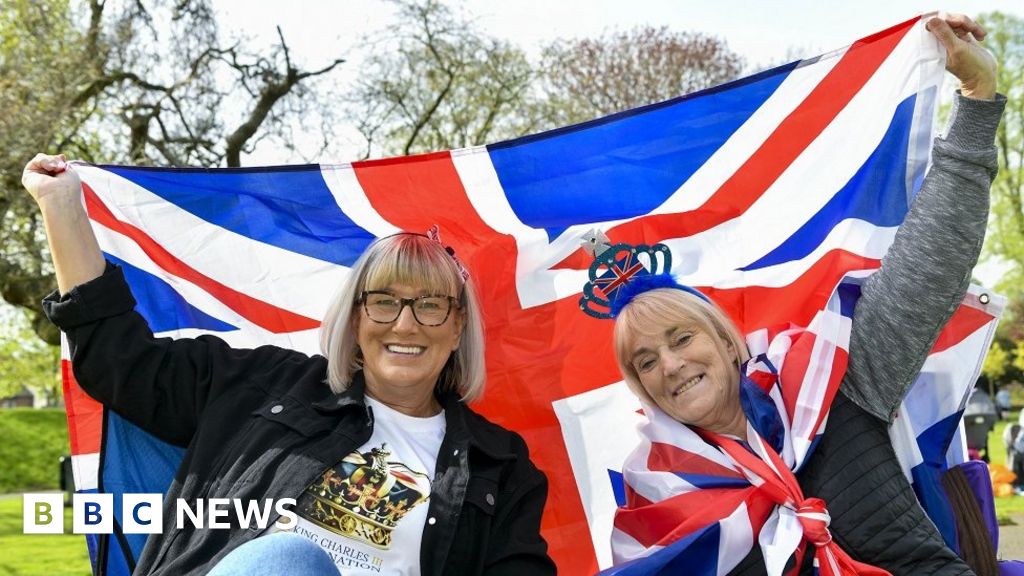 Coronation watchers gather at Carlisle big screen