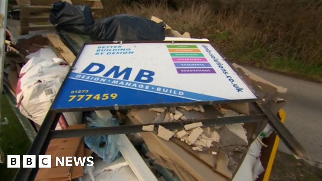 Brighton building firm DMB Solutions leaves dozens out of pocket - BBC News