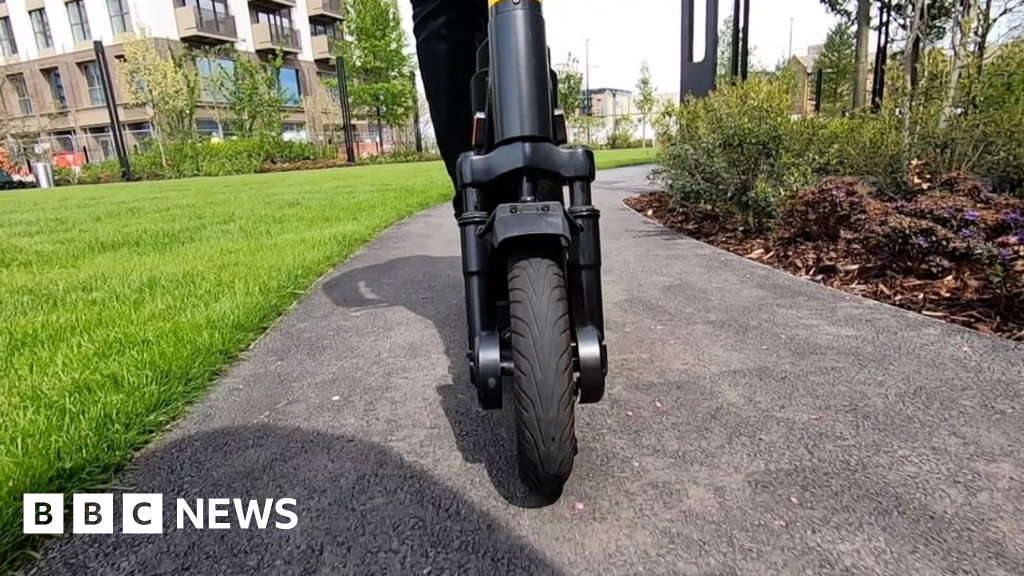 Jersey police warning on e-scooters after two hurt in crashes - BBC News