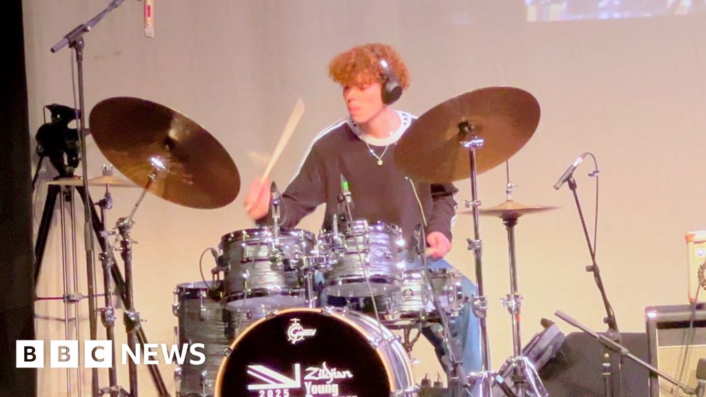 16-year-old crowned Young Drummer of the Year in Poole