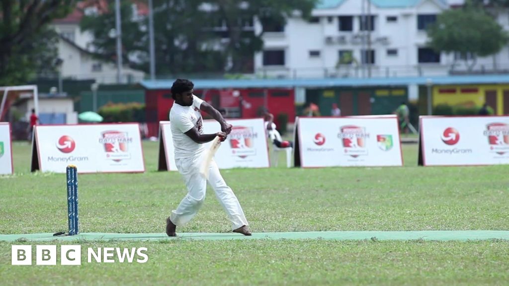 Cricket league launched for Singapore's migrant workers - BBC News