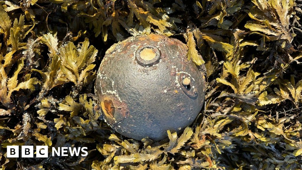 Bomb squad called after mine found by Shetland mussel farmer