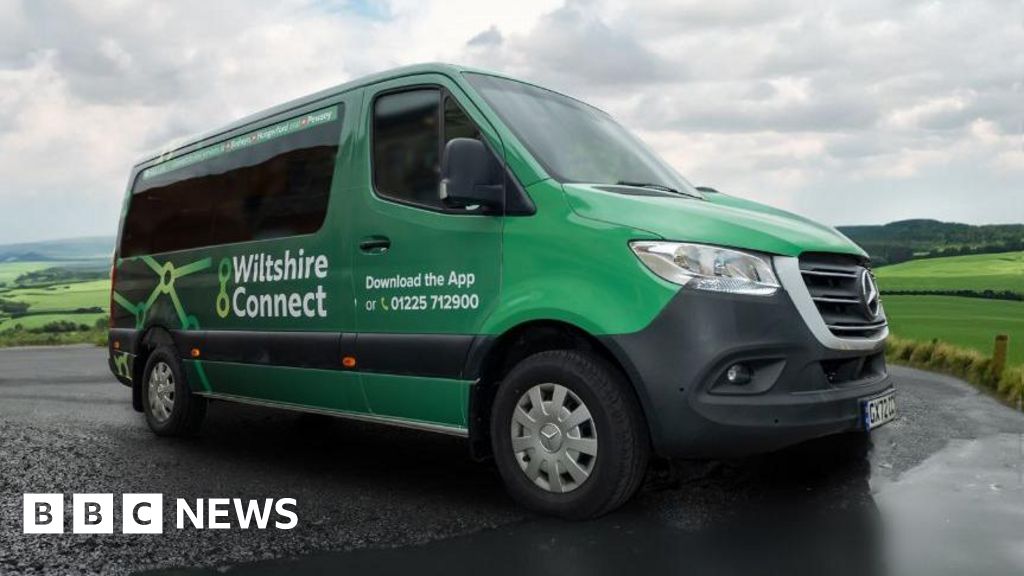 Wiltshire on-demand bus service expands to rural communities - BBC News