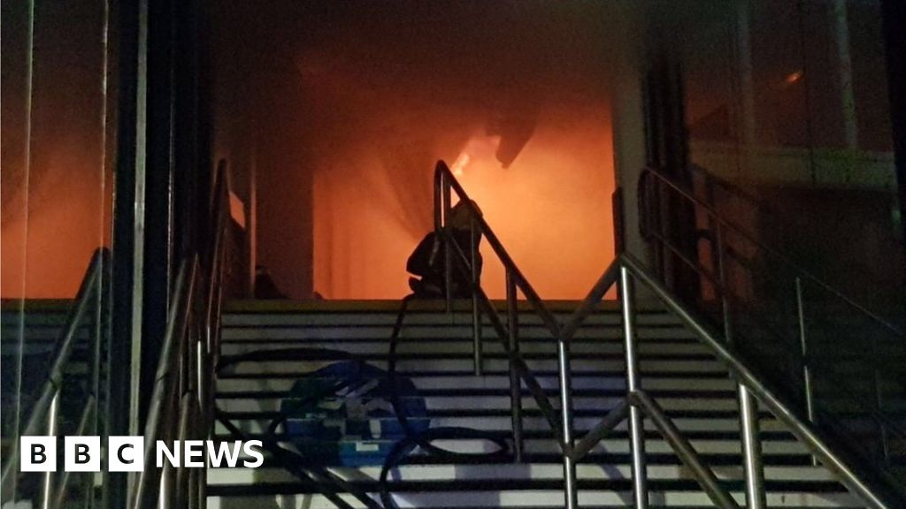 Nottingham station fire: What do we know? - BBC News