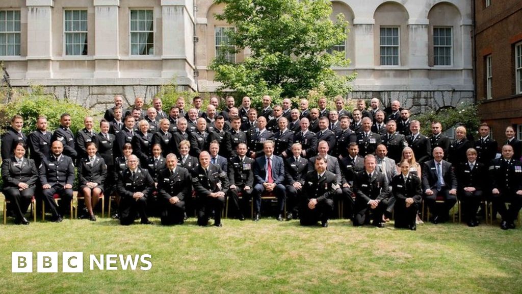 Terror attack police officers honoured