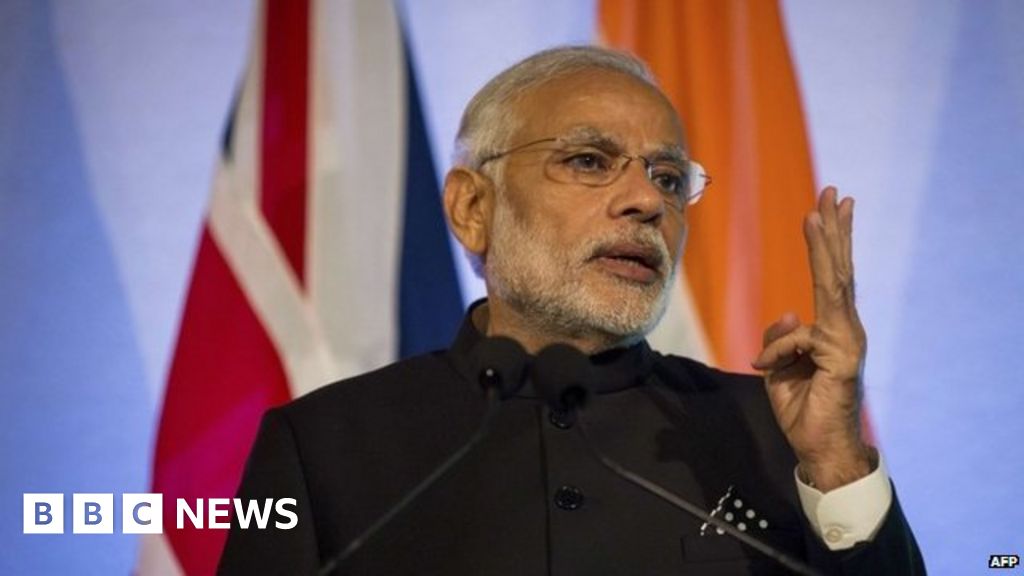 India PM Narendra Modi to attend rally at Wembley - BBC News