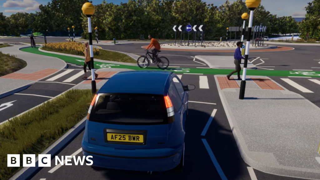 Hemel Hempstead's 'Dutch-style' roundabout and how to use it