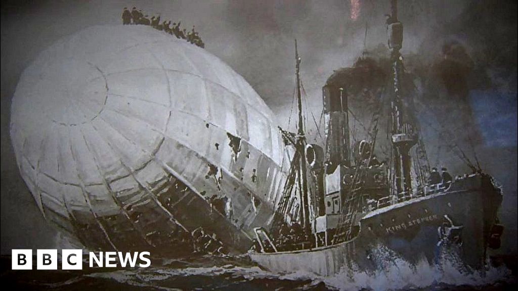 'Peace made' over Grimsby WW1 Zeppelin crash deaths - BBC News