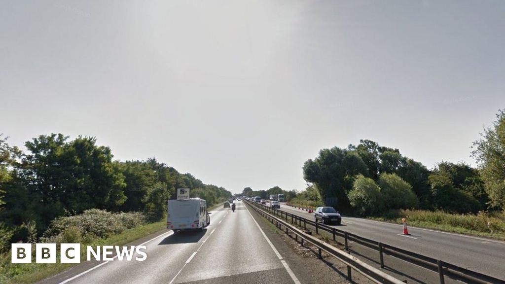 Two children hurt in A14 Brampton school coach crash