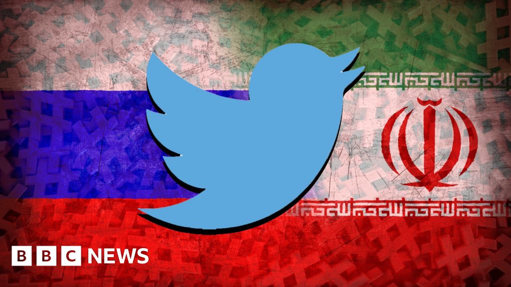Twitter's 'Russia-Iran' troll tweet trove made public - BBC News