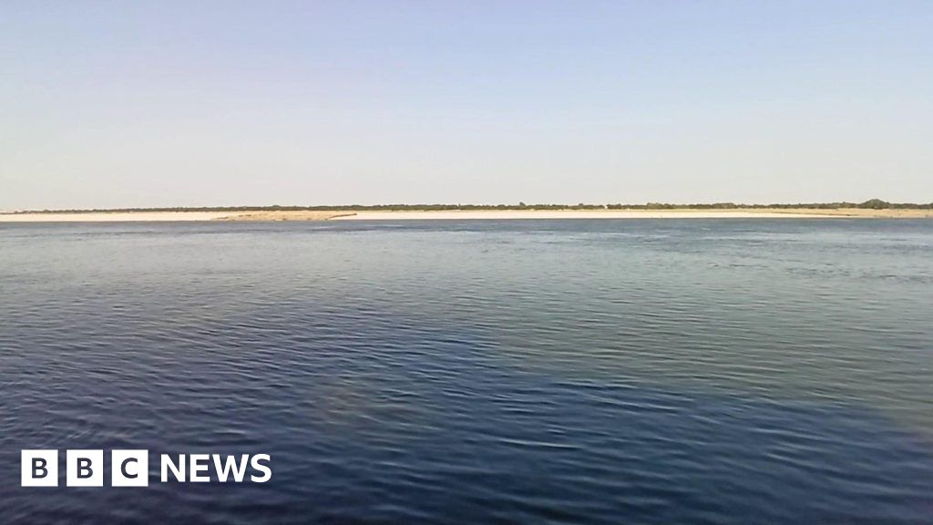 India coronavirus lockdown 'cleans up' Ganges river - BBC News