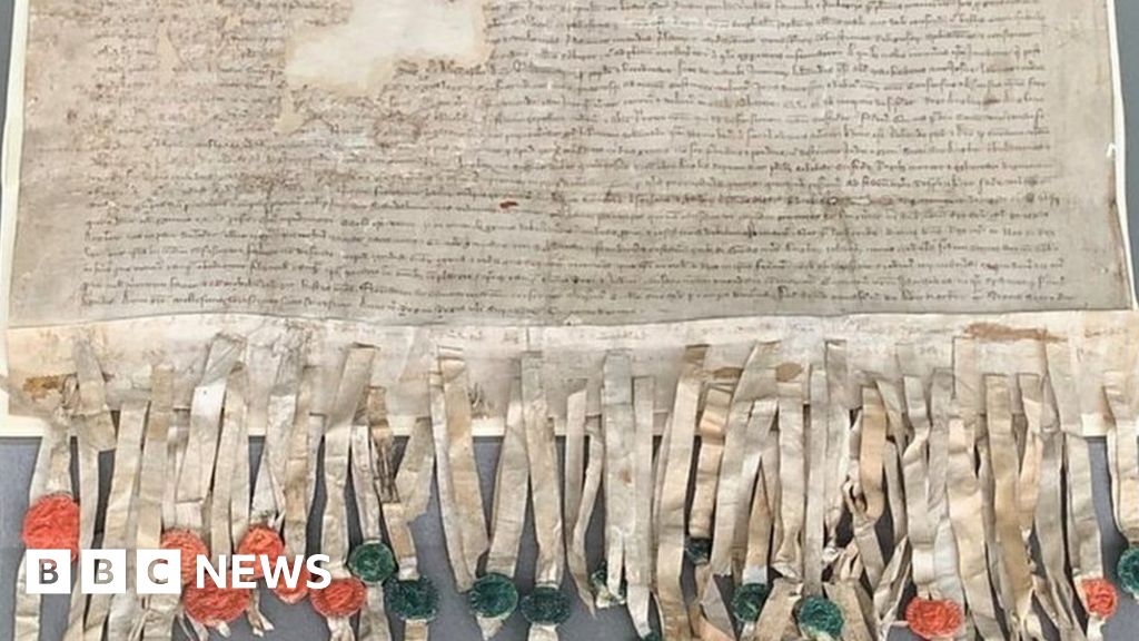 The Declaration of Arbroath goes on public display