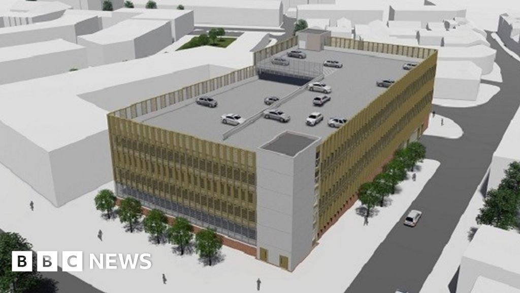 Castle car park approved for Newcastle-under-Lyme town centre - BBC News