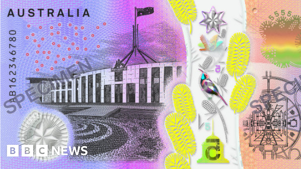 Australia launches tactile banknote to aid blind people - BBC News
