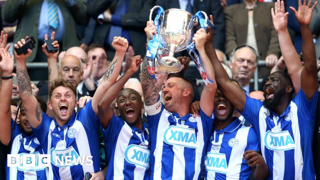 What non-league footballers do at the end of the season - BBC News