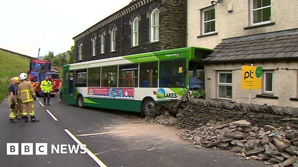Tebay house bus crash driver fined - BBC News