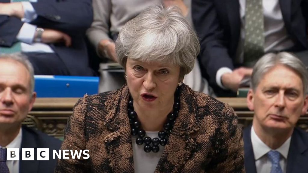 Brexit: MPs put forward rival plans to May's deal - BBC News