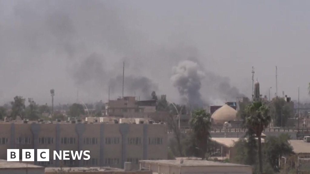 Blasts drown out victory celebrations in Mosul