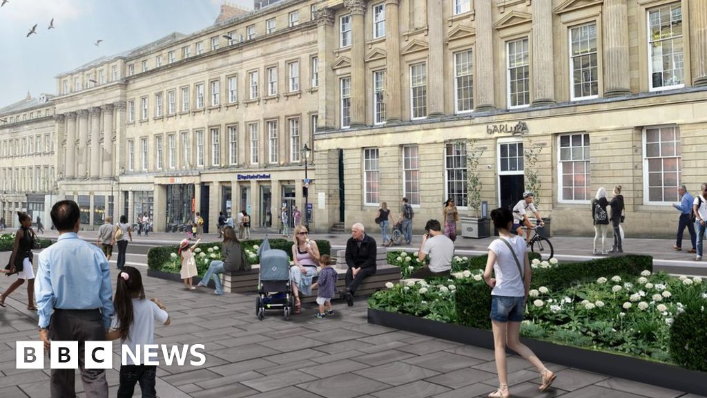 Newcastle: Revised plans for new-look Grey Street revealed