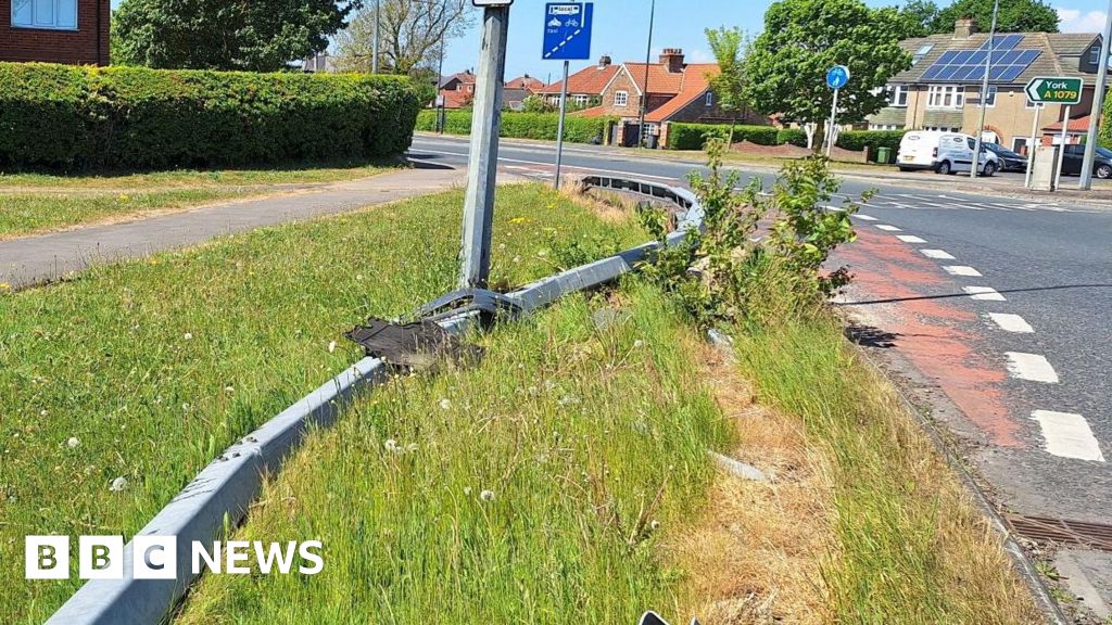Damaged road barrier in York to be replaced amid safety fears