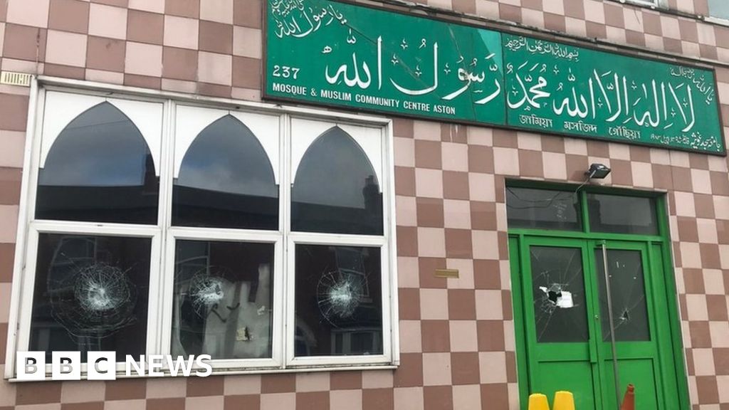 Birmingham mosque attacks 'not terror related'