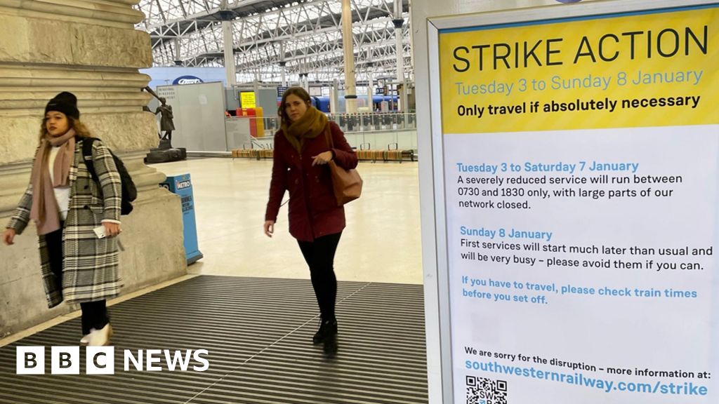 Train strikes: Union boss warns action may continue for months - BBC News