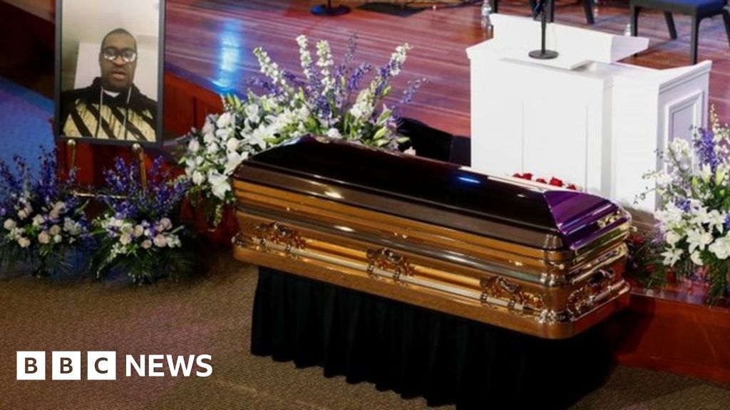 Live coverage of George Floyd memorial - BBC News