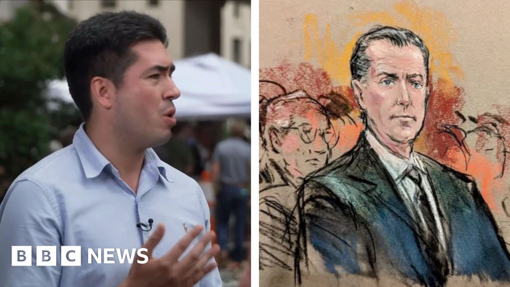 BBC reporter describes Hunter Biden's reaction to guilty verdict