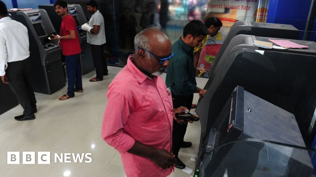 Millions of Indian debit cards 'compromised' in security breach - BBC News